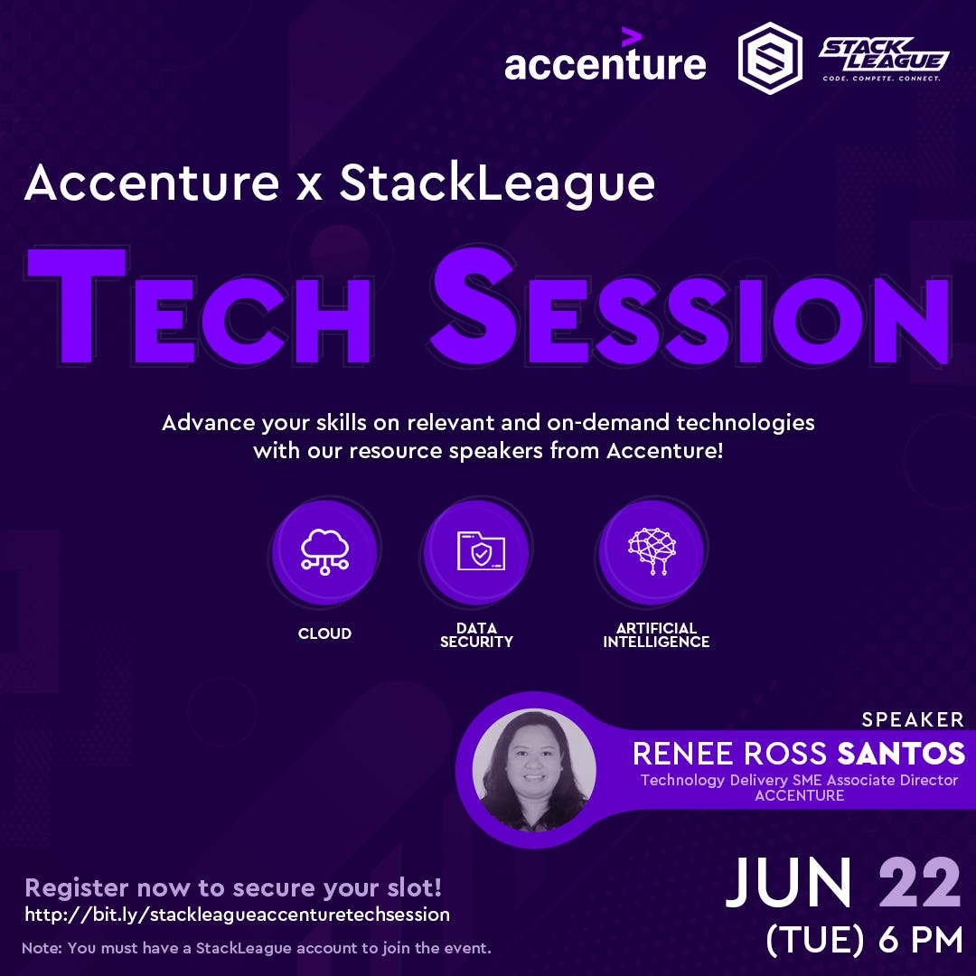 StackLeague x Accenture: Cloud, Data Security, and AI Tech Session ...
