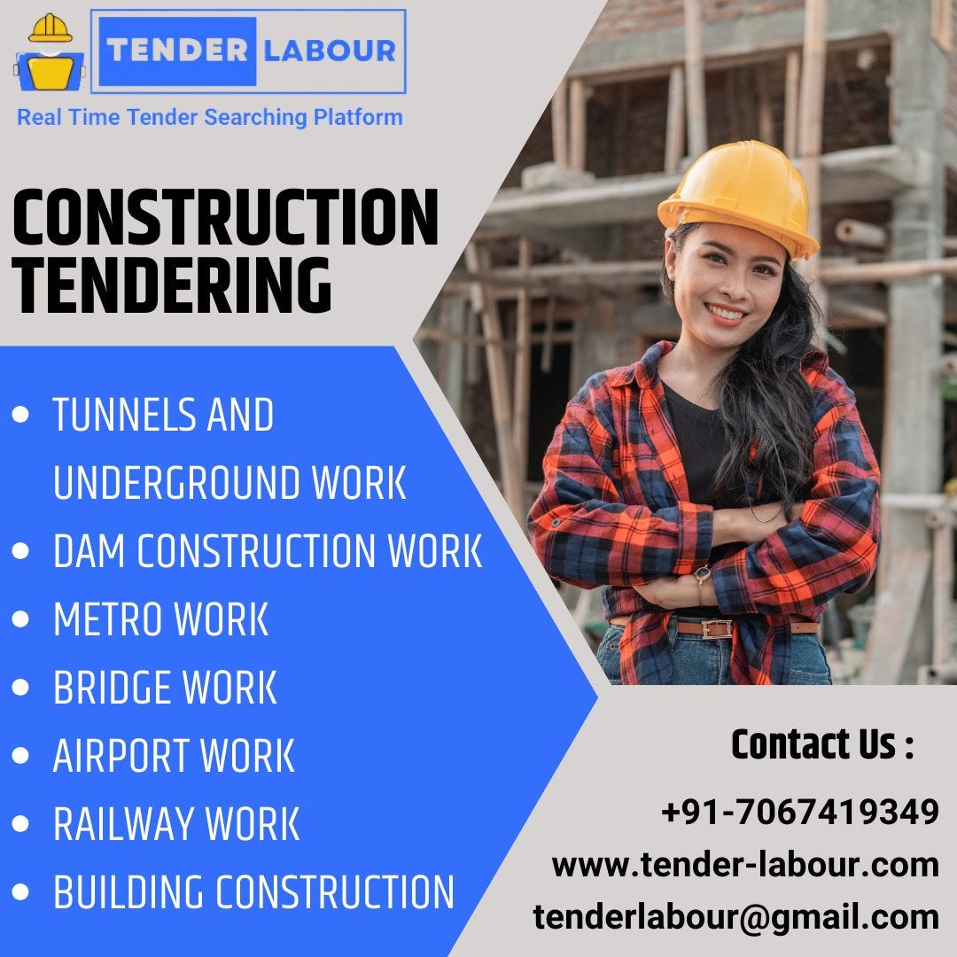 Construction Tenders - Tender-Labour - Medium