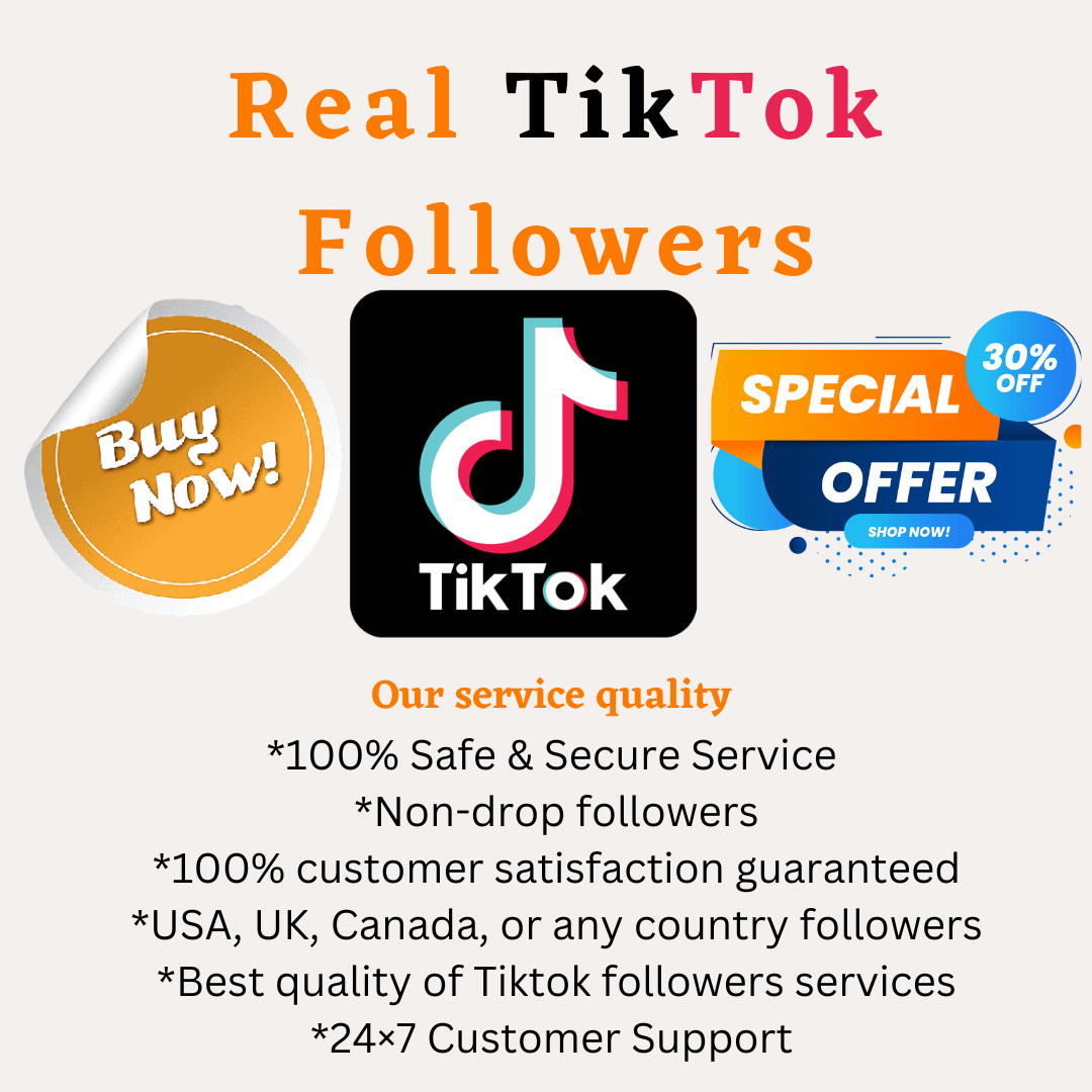 Real Tiktok Followers. How to get Real Tiktok Followers | by Review ...