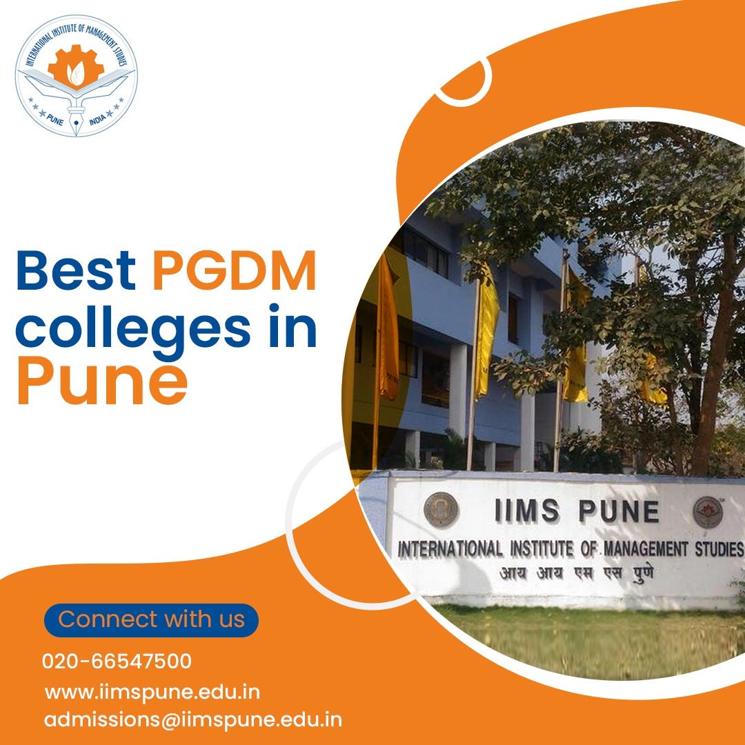 The Benefits of Studying at the best PGDM College in Pune | by Amit ...