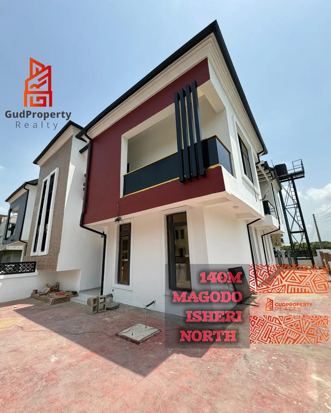 🌎🟠🌎FOR SALES NEWLY BULT 4 BEDROOM SEMI DETACHED DUPLEX 📍Location ...