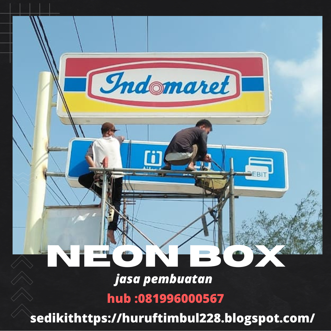 neon box — jasa pembuatan neon box 081996000567 | by huruf timbul ...