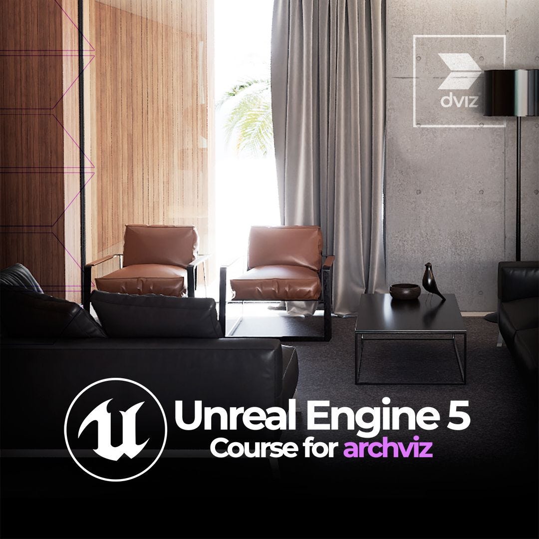 Course Unreal Engine 5 Course For Archviz By Denis Gandra Really Work ...