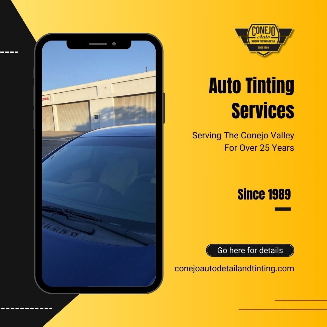 Enhance Your Ride with Premium Auto Tinting - Conejo Auto Detail ...