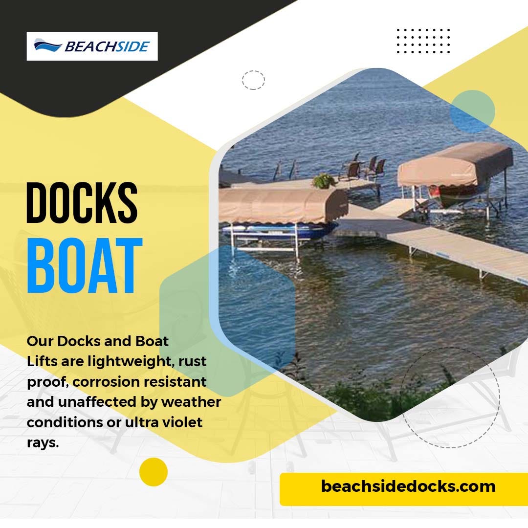 Best Docks Boat in Canada | Beach Side Dock - Beachsidedocks - Medium