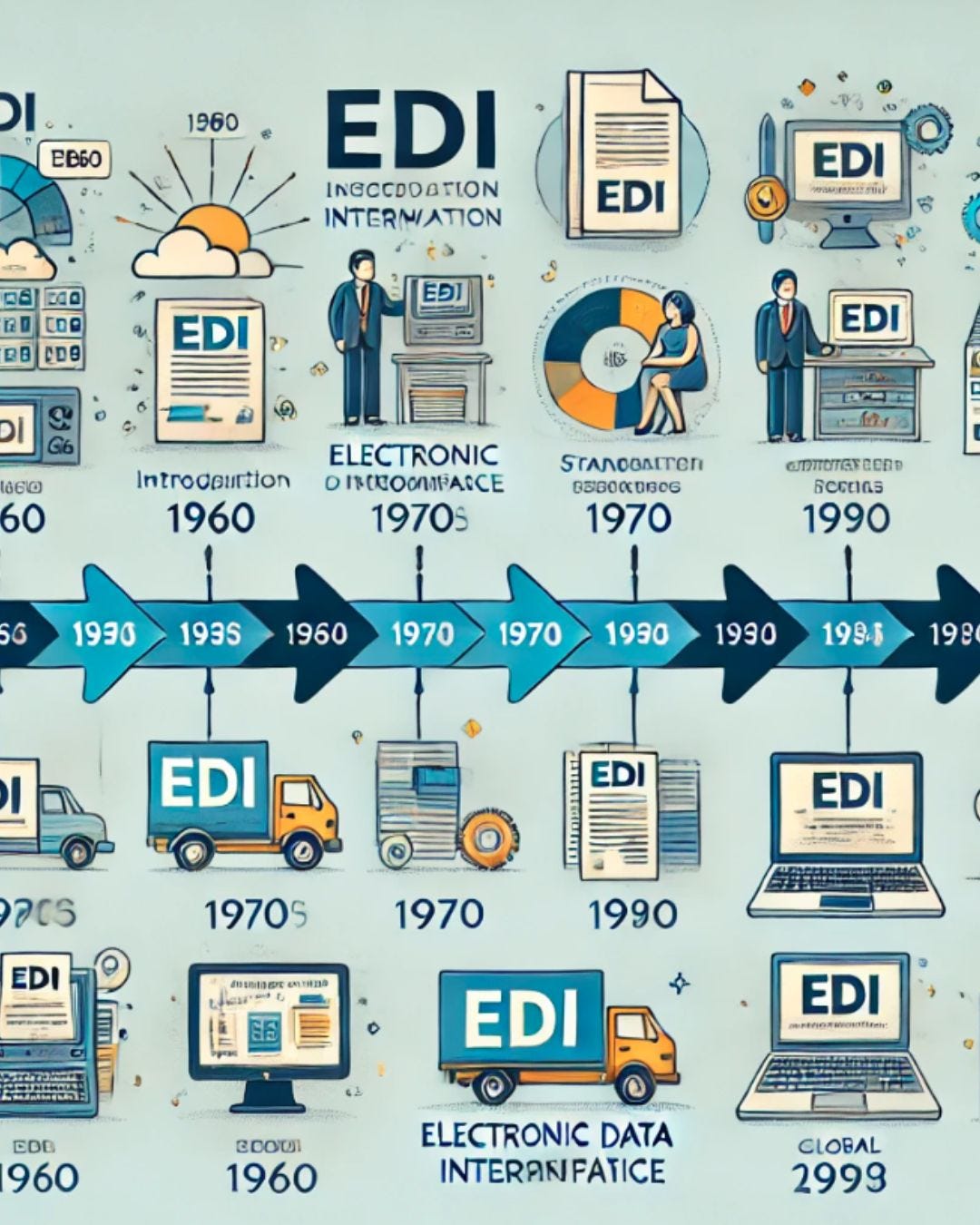 The history of Electronic Data Interchange (EDI) is fascinating. But ...
