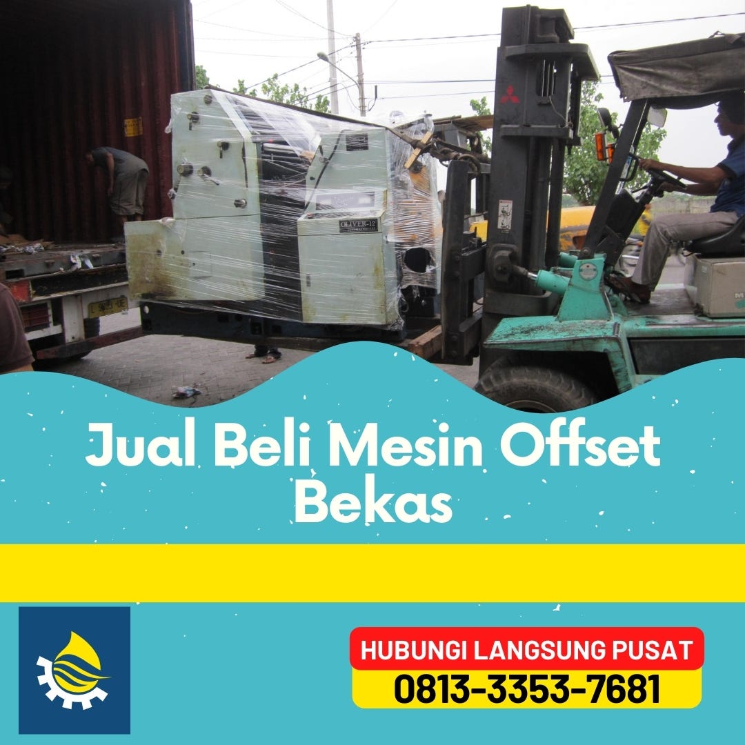 Mesin Offset Bekas TERLARIS Telp/WA : 0813-3353-7681 Jual Beli Mesin ...