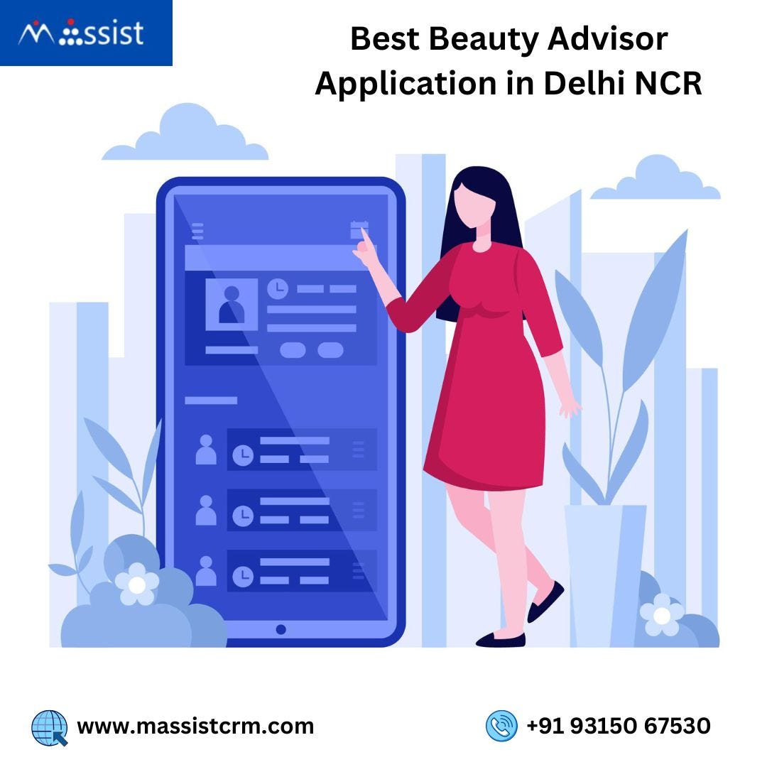 Best Beauty Advisor Application in Delhi NCR - MAssist - Medium