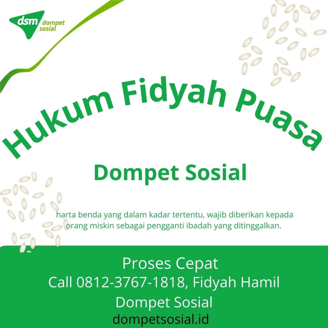 hukm fidyah puasa - Qurban Sehat - Medium