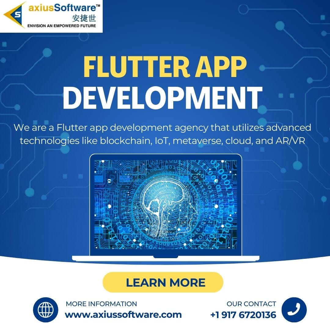 Affordable Flutter App Development Service - axiusSoftware - Medium