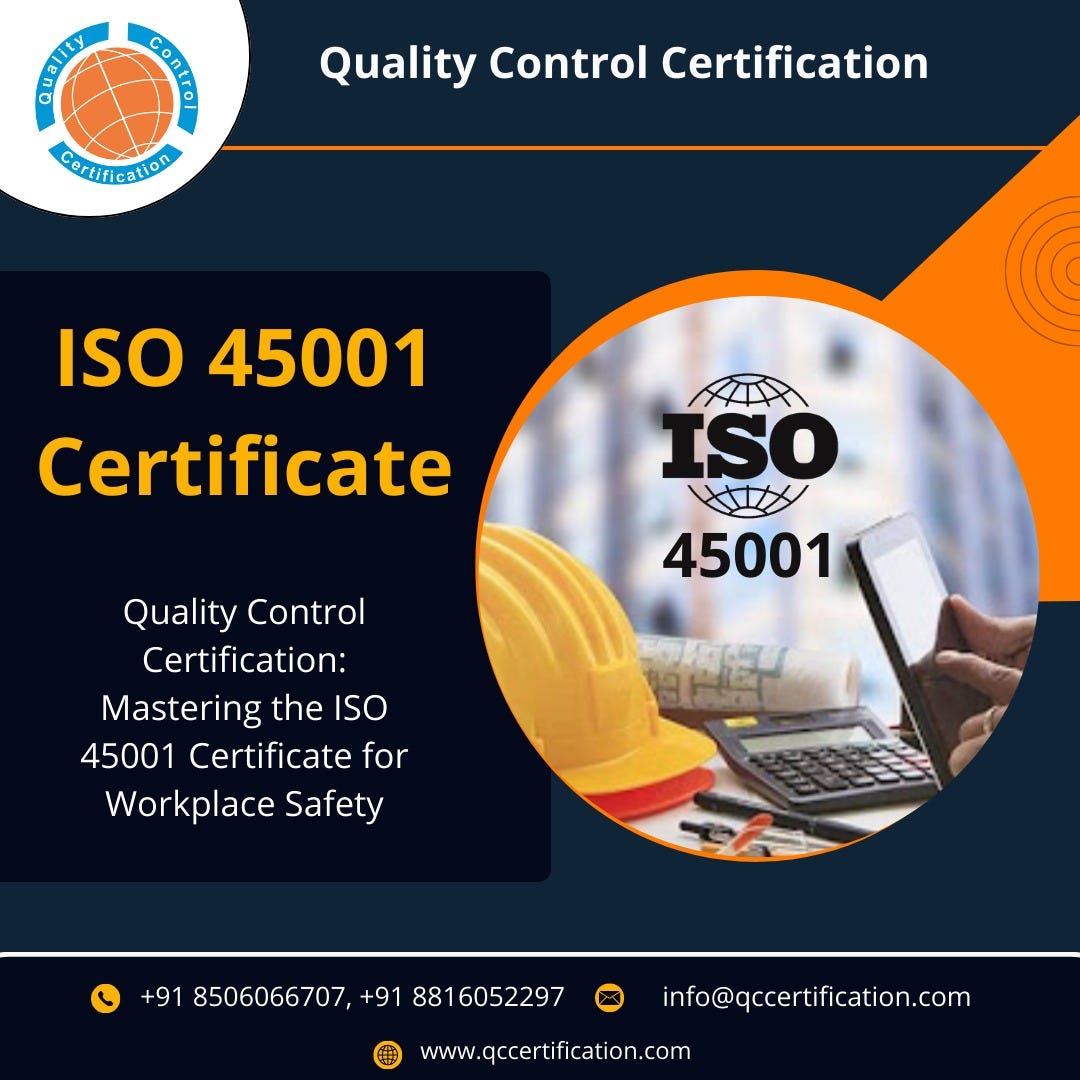 ISO 45001 Certificate | QC Certification - Sandeep - Medium