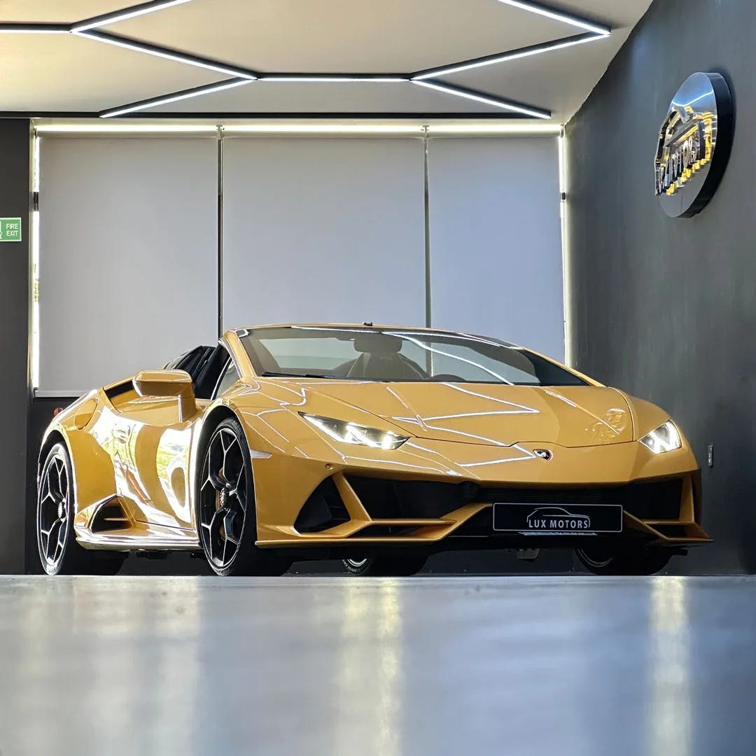 “Interstellar Speed: My Lamborghini Evo Spyder Odyssey with Lux Motors ...