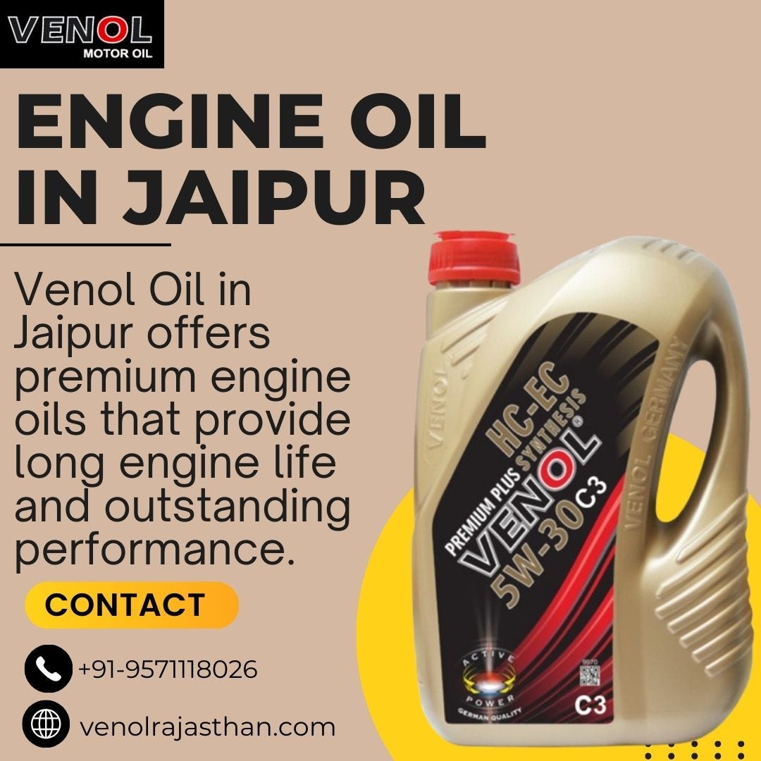 Engine Oil in Jaipur - Venol Motor Oil - Medium