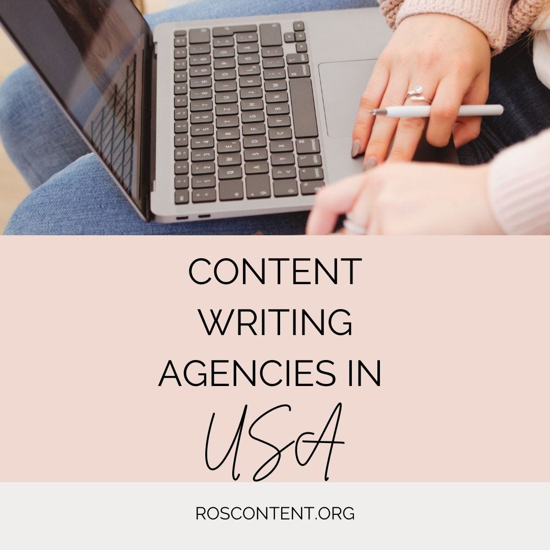 Content writing agencies in the USA - Mahimaroscontent - Medium