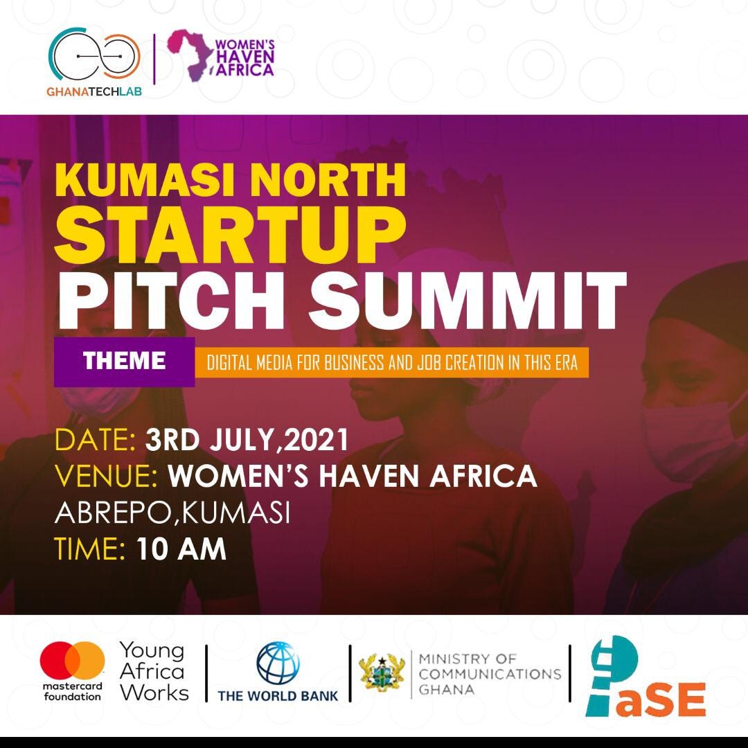 Kumasi North Startup Pitch Summit | by Women's Haven Africa | Medium