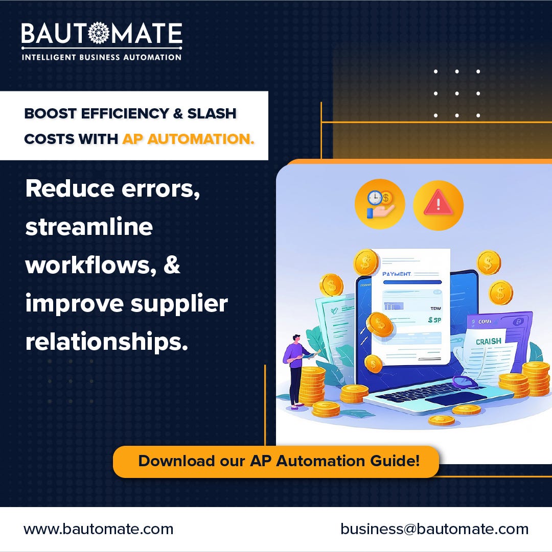 Enhance Supplier Relationships with AP Automation - Bautomate - Medium