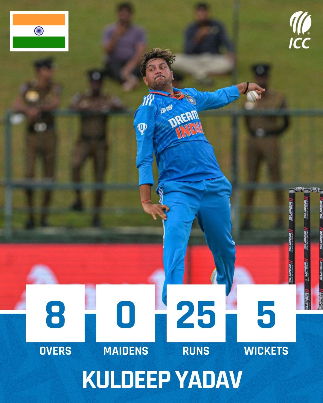 Kuldeep Yadav’s Brilliance: A Five-Wicket Haul Against Pakistan | by Vip Sports Tips | Sep, 2023 ...
