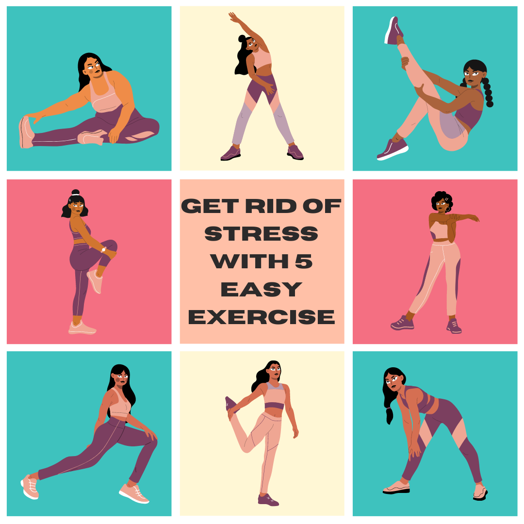 5 Easy Exercises to Get Rid Of Stress | by Zainabakram | Medium