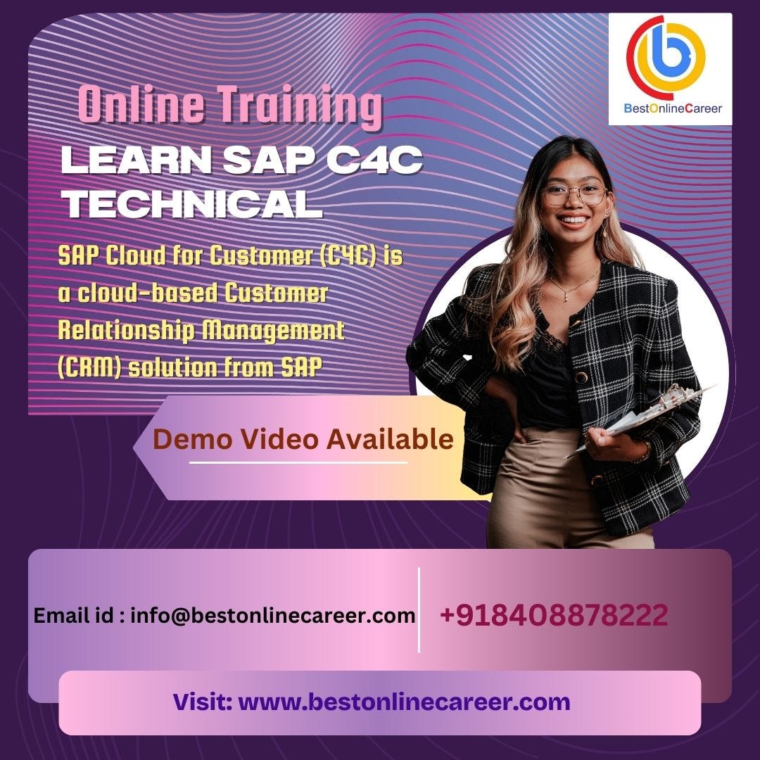 Mastering SAP C4C Technical Skills | by Poojaj Allentics | Mar, 2025 | Medium