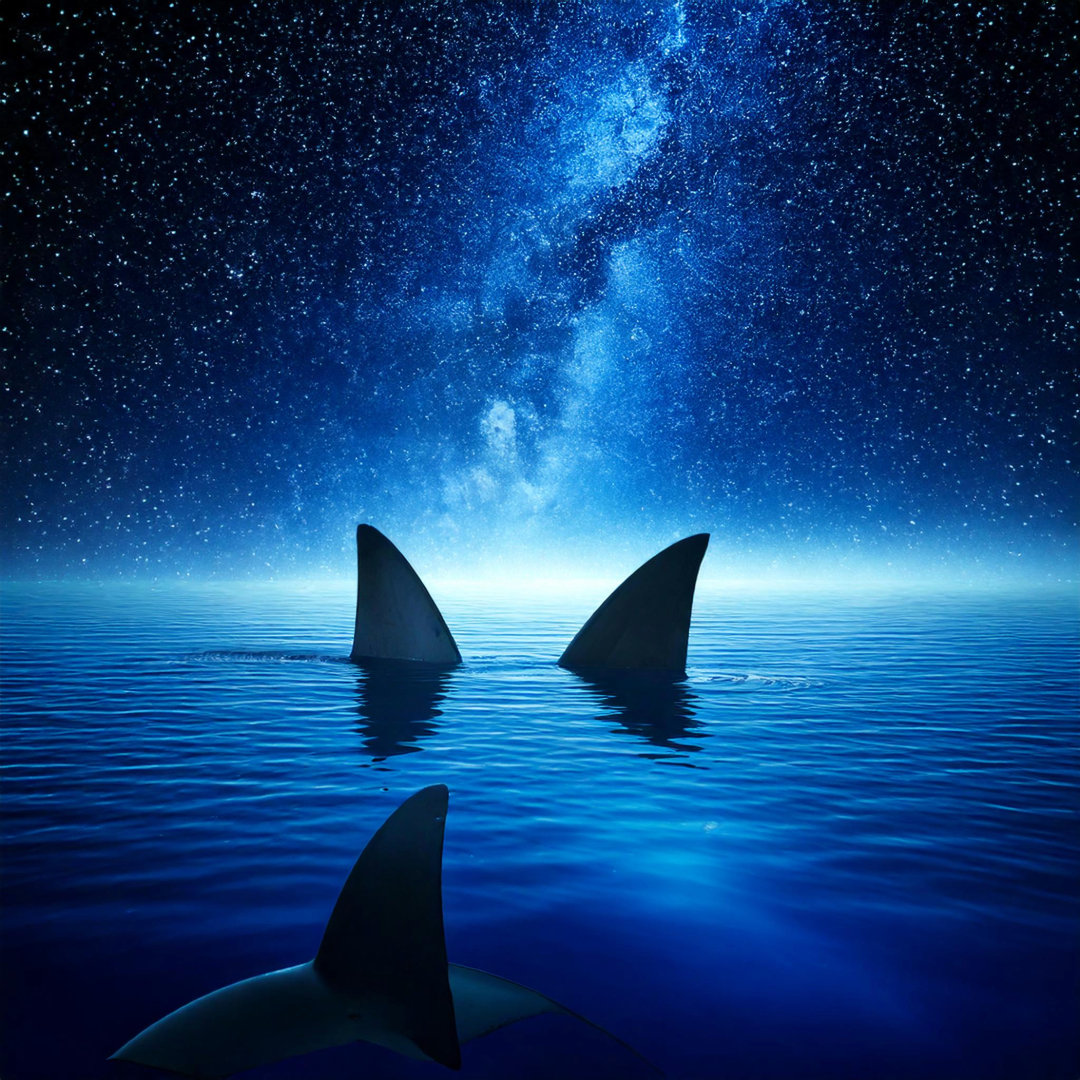 Sharks. I watched all the office workers return… | by Abel Csekes | Medium