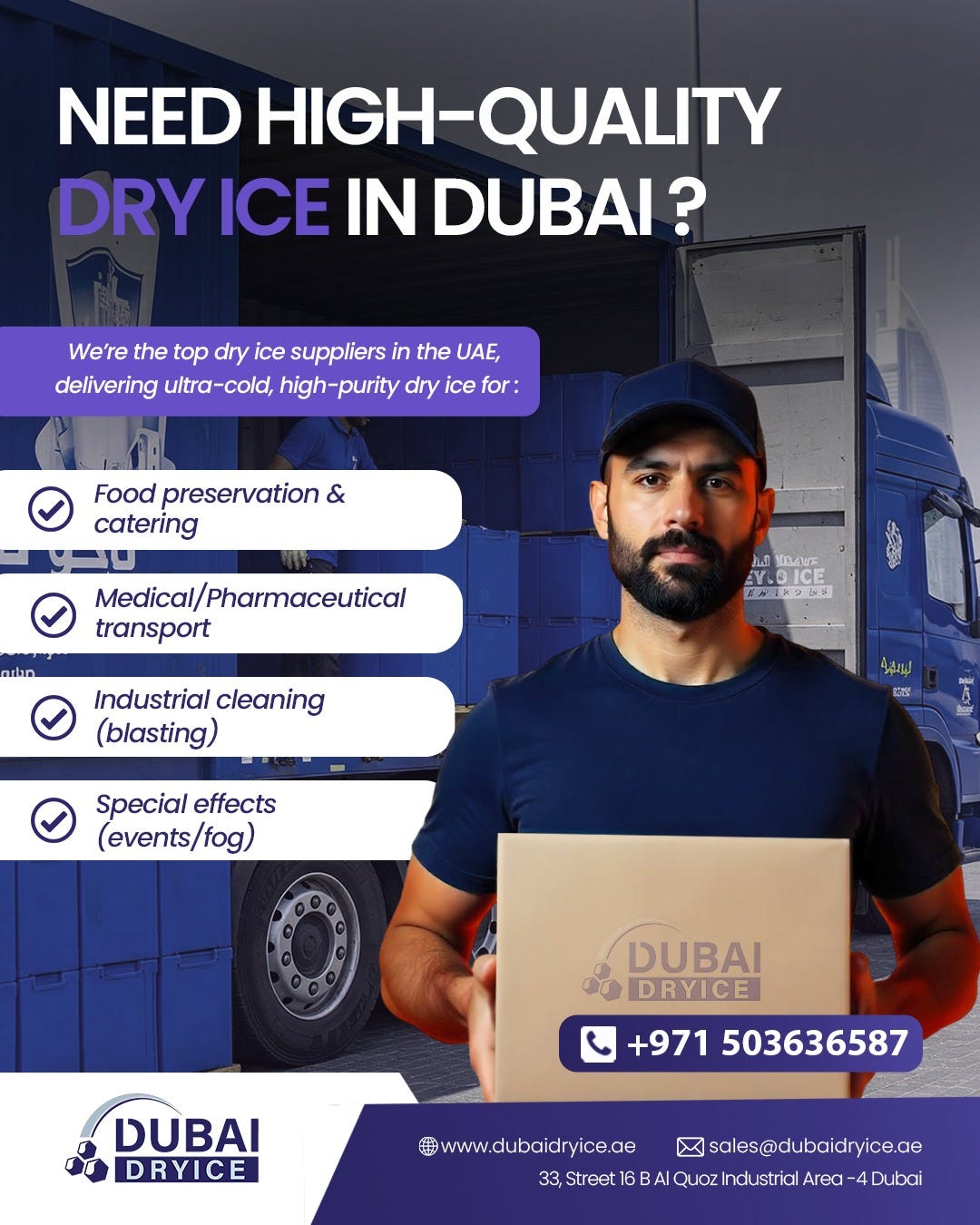 Using Dry Ice in Medical and Pharmaceutical Transport | by Dry ice Abu ...