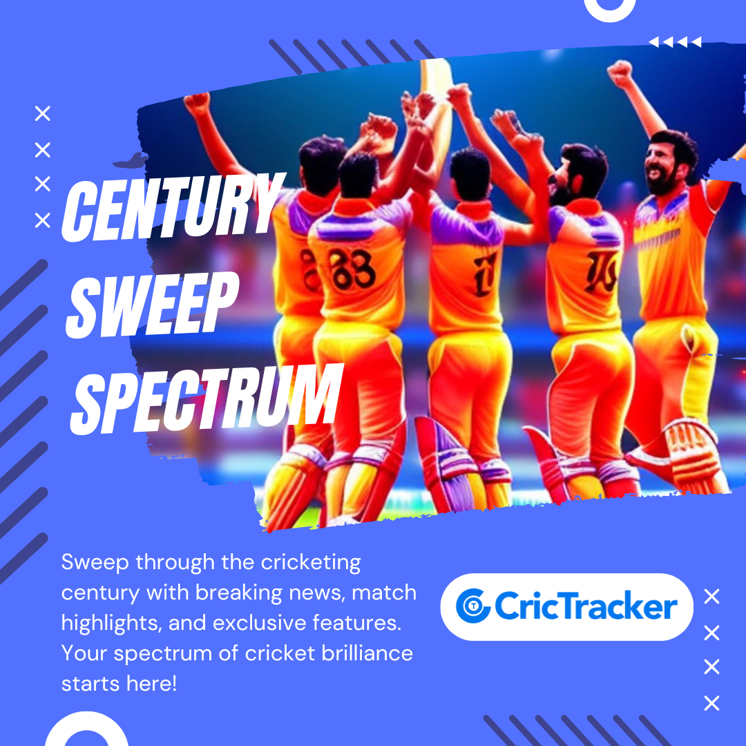 CricTracker- Century Sweep Spectrum - Sports Tracker - Medium