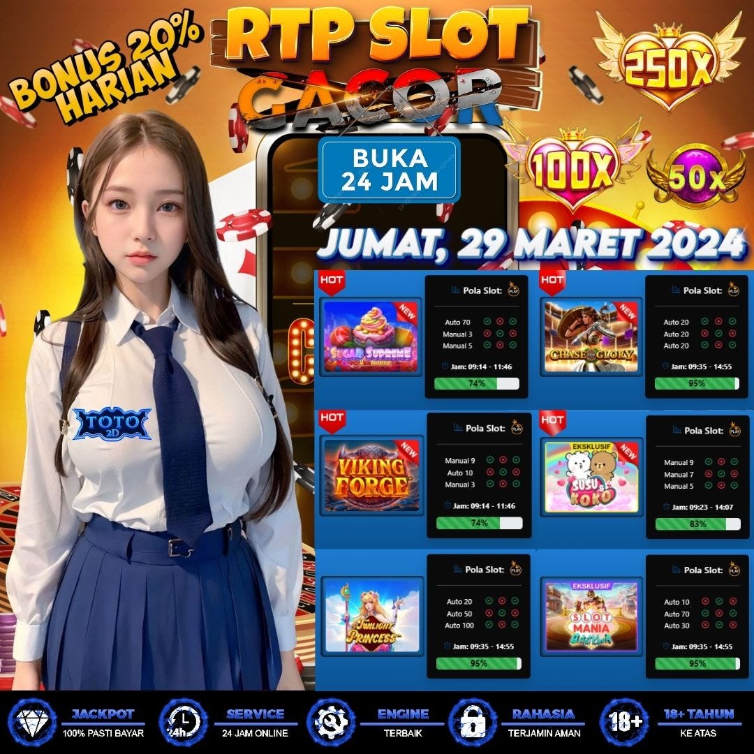 RTP SLOT GACOR TOTO2D - TOTO2D - Medium