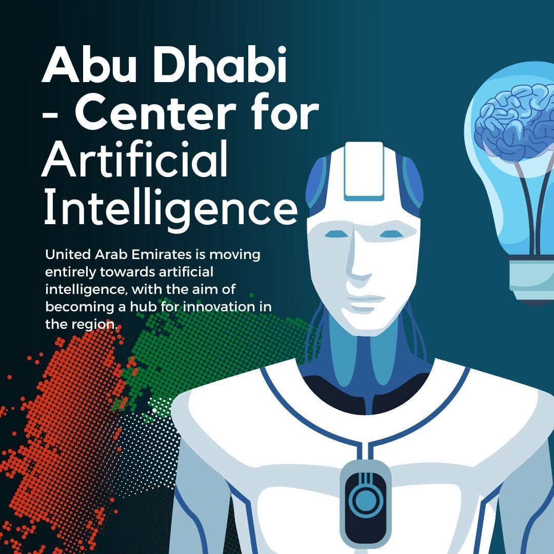 Hub Of Artificial Intelligence — Abu Dhabi Fahim Fallata Medium