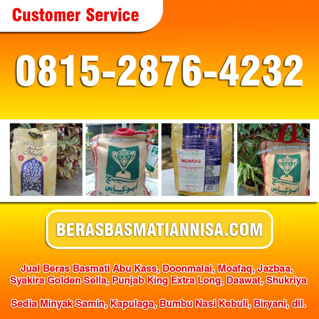 GROSIR 081528764232 Jasmine Beras Basmathi Pusa Cream Parboiled 5Kg | by Jual Beras Basmati ...