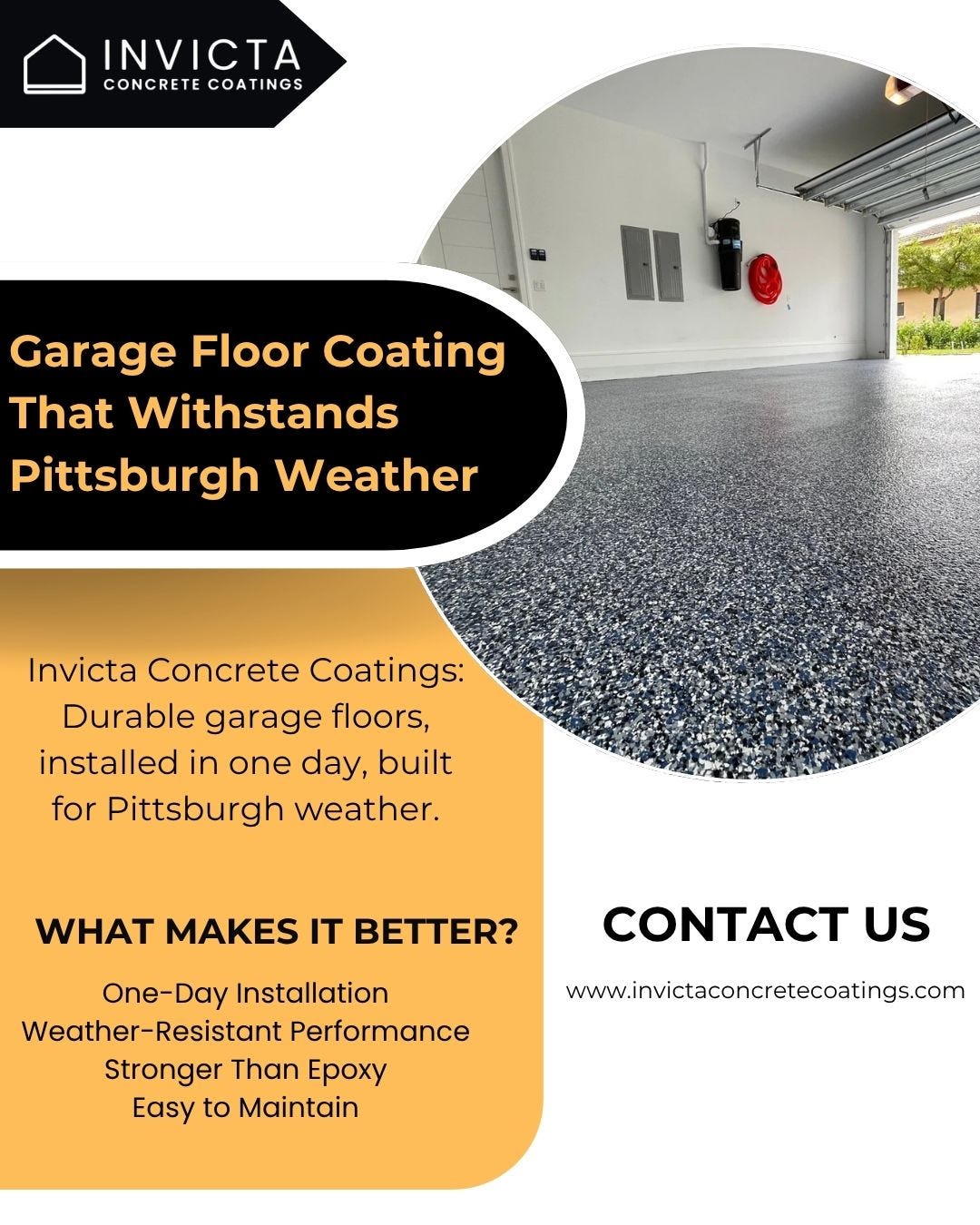 Garage Floor Coating That Withstands Pittsburgh Weather - Invicta ...