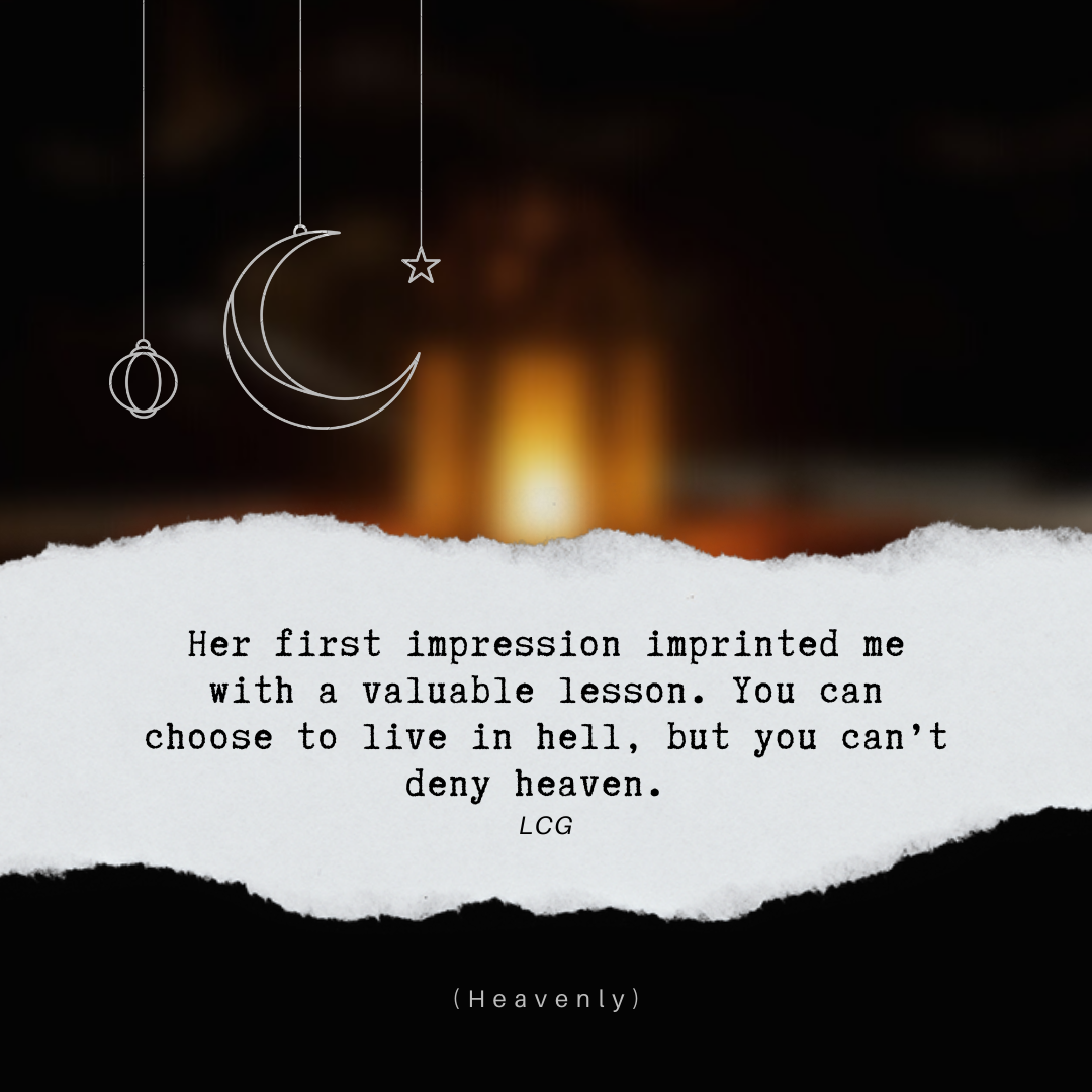 Her first impression imprinted me with a valuable lesson. You can ...