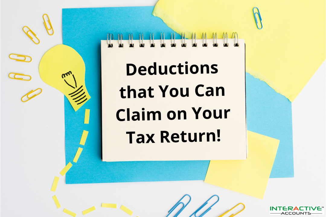 Deductions that You Can Claim on Your Tax Return! | by Interactive ...