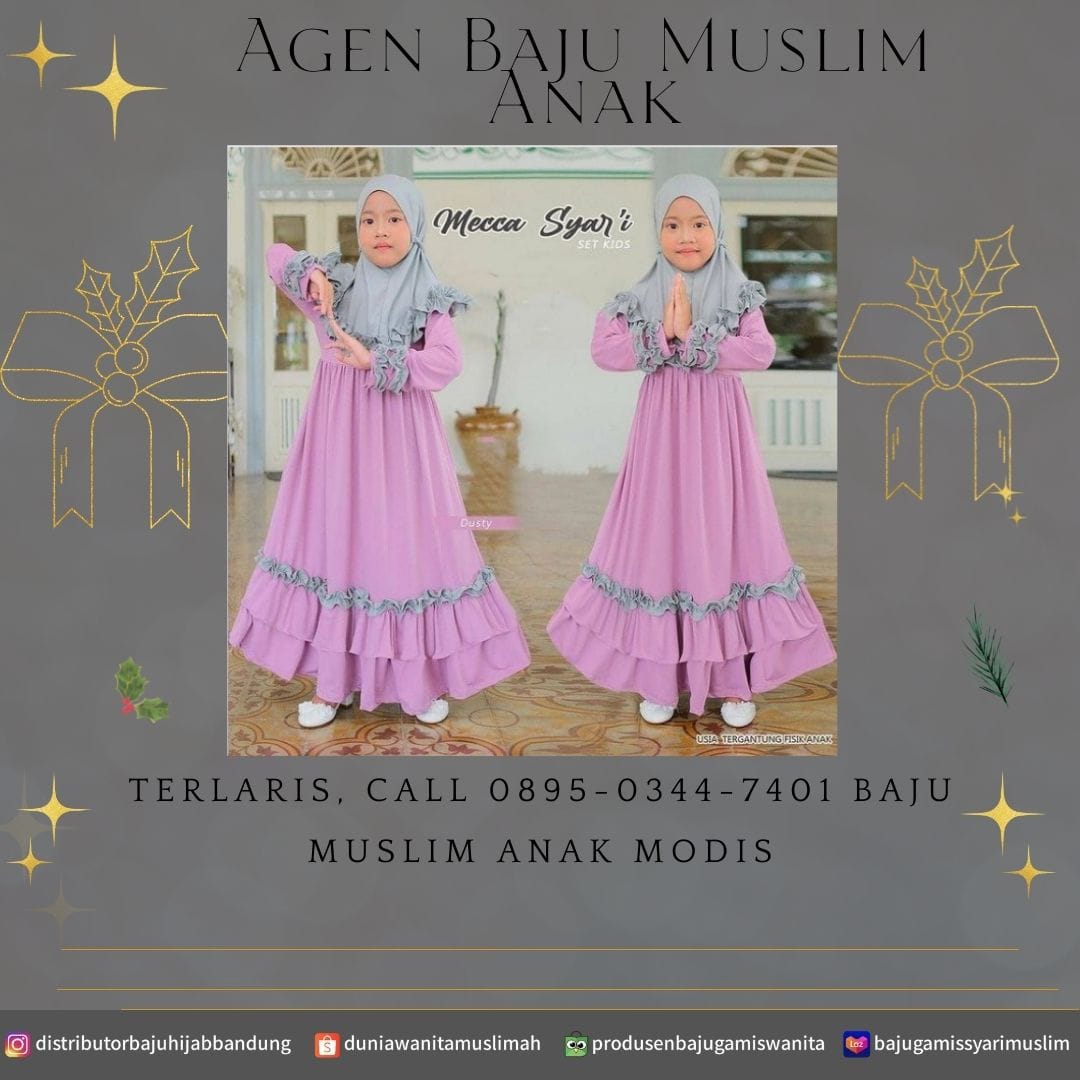 PROMO, Call 0895–0344–7401 Model Tunik Muslim Anak Cantik dan Kekinian ...
