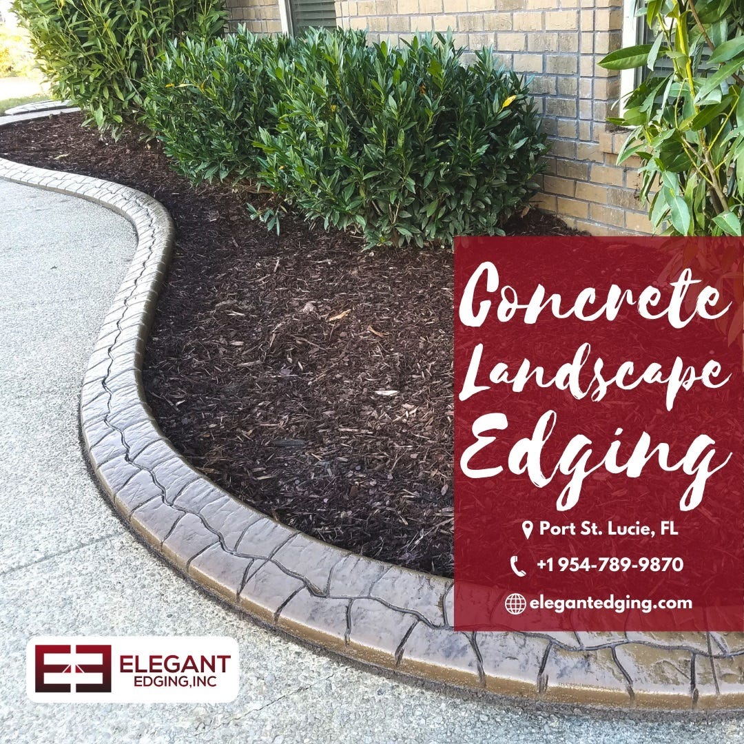 Lawn Curbing near Port St. Lucie, FL - Elegant Edgings Inc - Medium