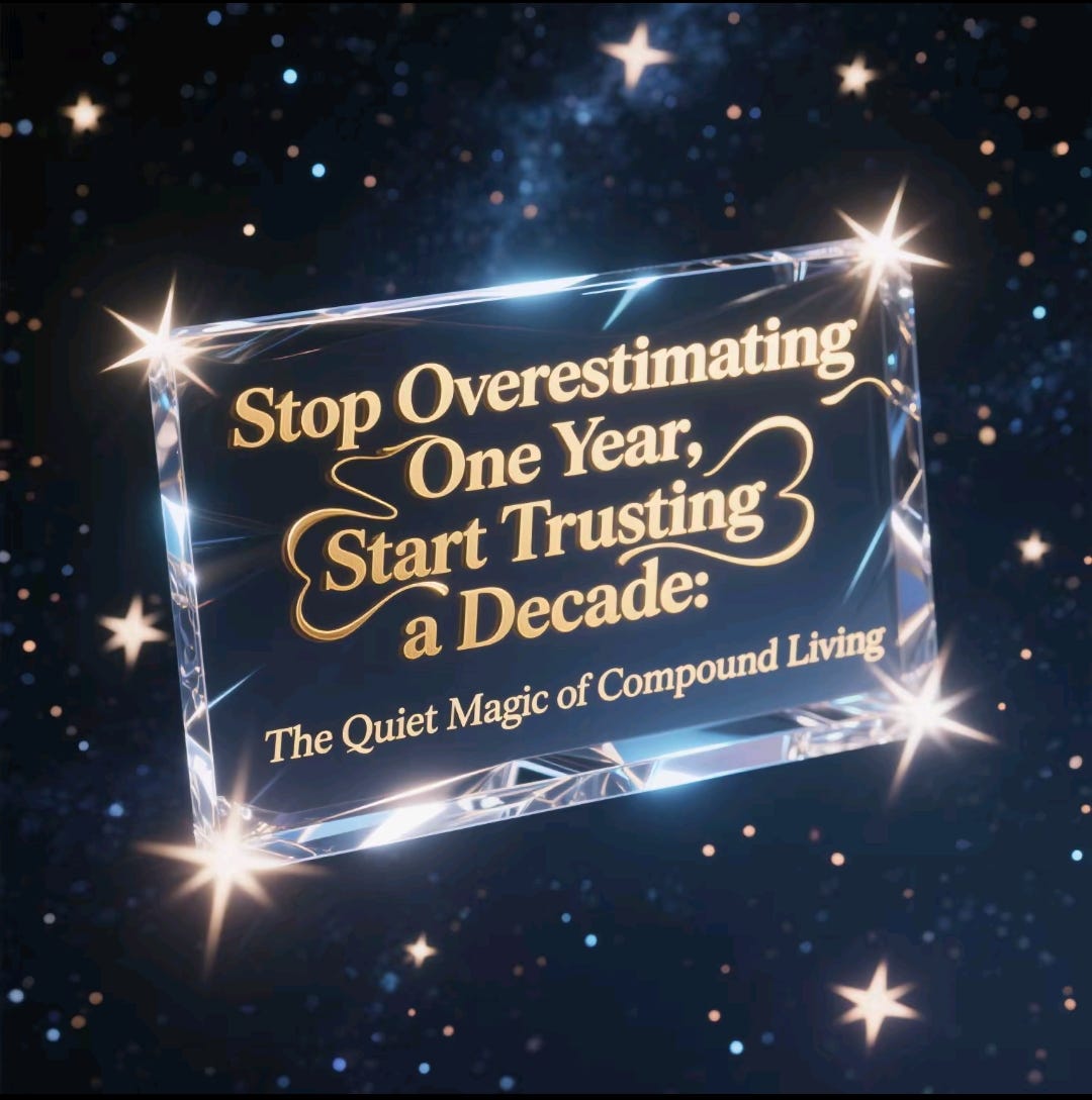 Stop Overestimating One Year, Start Trusting a Decade: The Quiet Magic ...