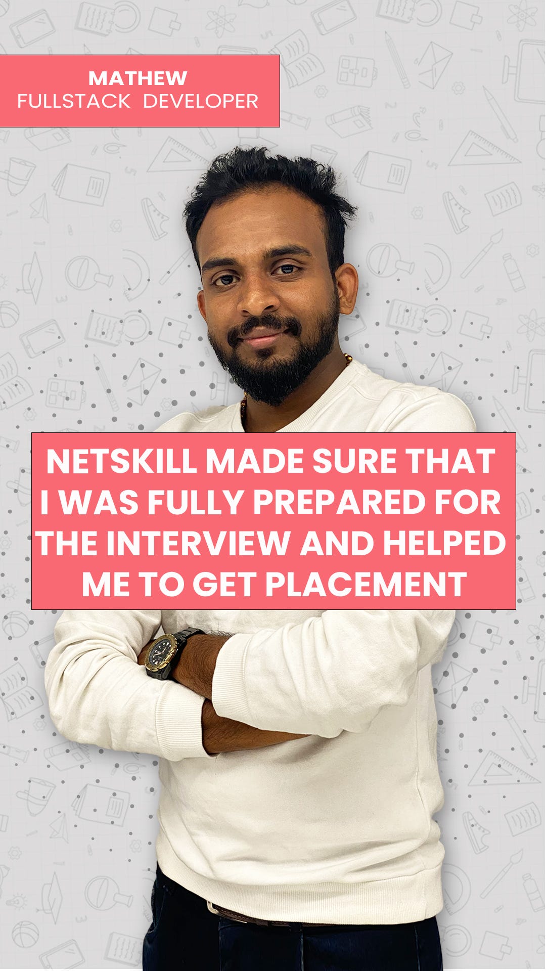 How Netskill Assisted Mathew in Fulfilling His Ambition to Work as a ...