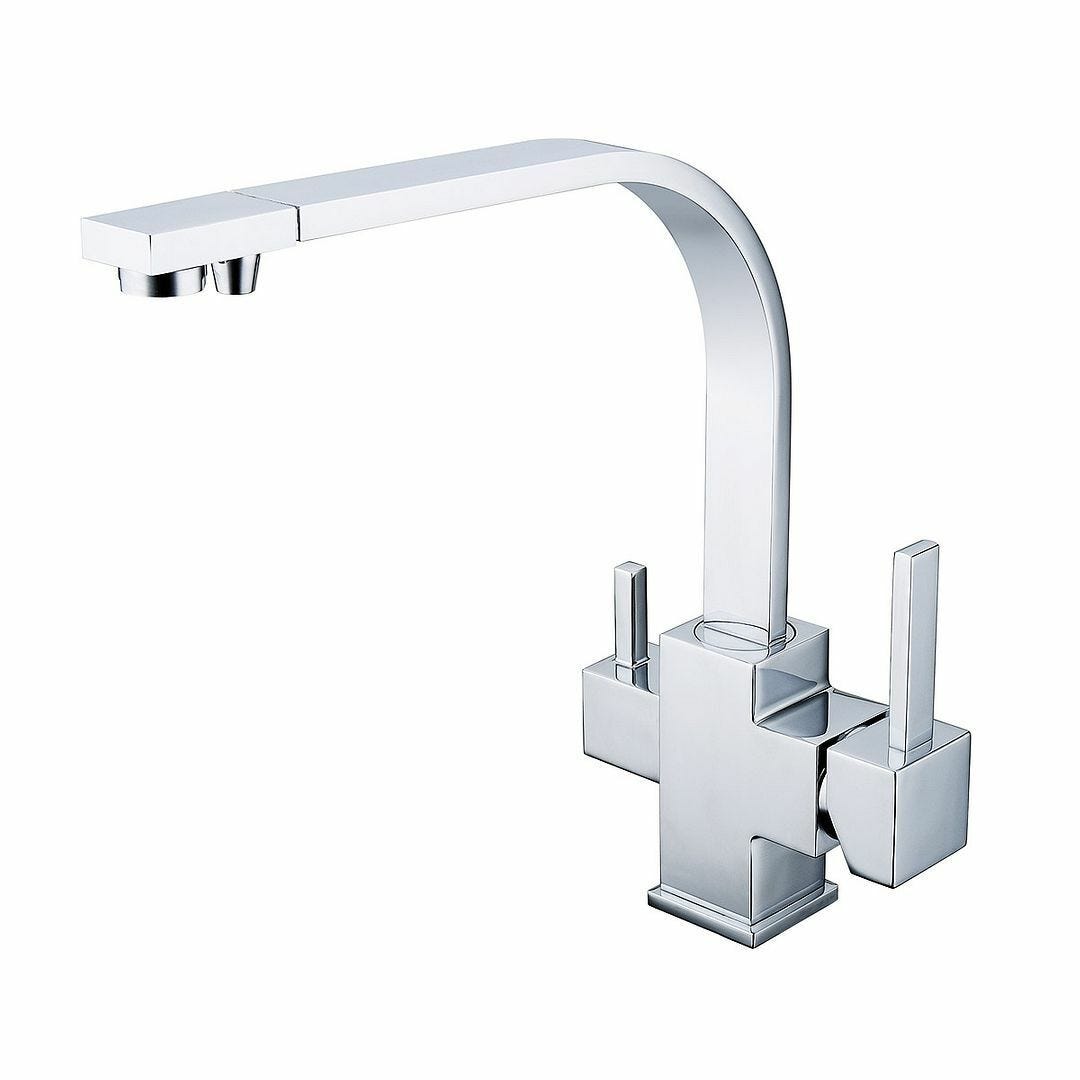 Triflow Three-Way Kitchen Tap Filtered Water 13309 + Undersink ...