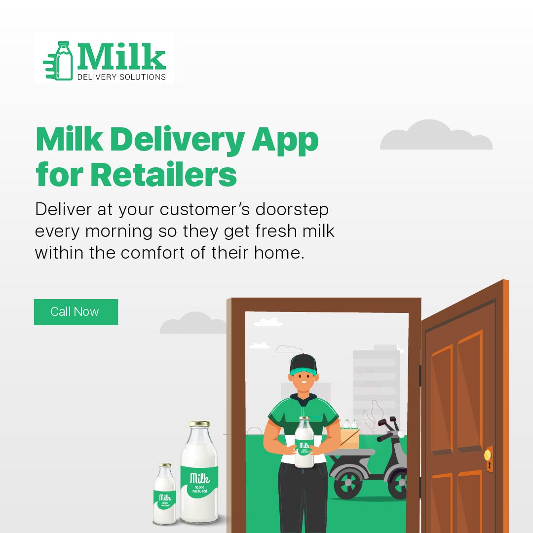 Online Milk Delivery App - Milk Delivery Solutions - Medium