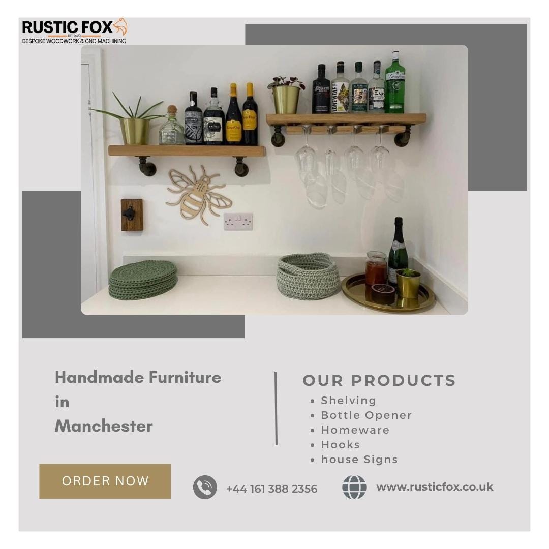 Manchester’s Finest Handmade Furniture Creations - Rusticfoxltd - Medium