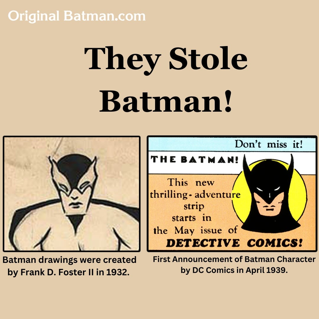 The Forgotten Creator of Batman: The Frank D. Foster II Story | by ...