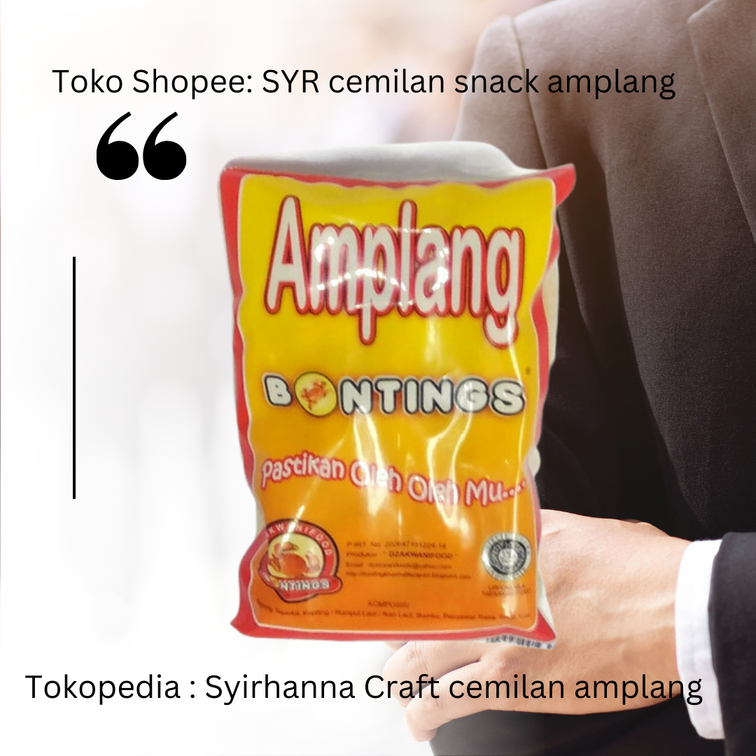 100 GRAM CEMILAN AMPLANG ASLI RASA ORIGINAL IKAN TENGIRI, | by SYR ...