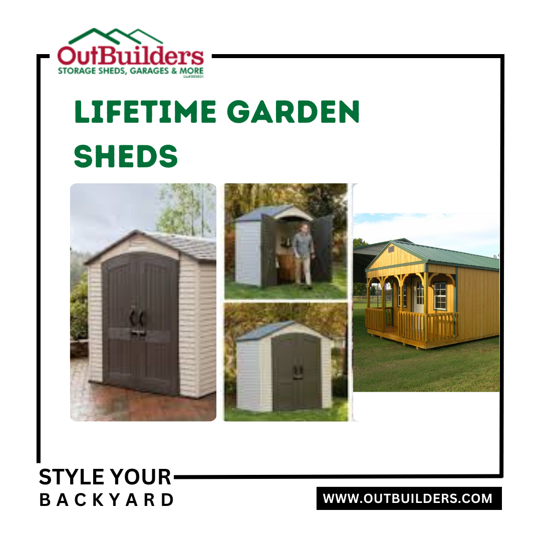 Lifetime Garden Sheds: Durability, Convenience, and Style for Your ...