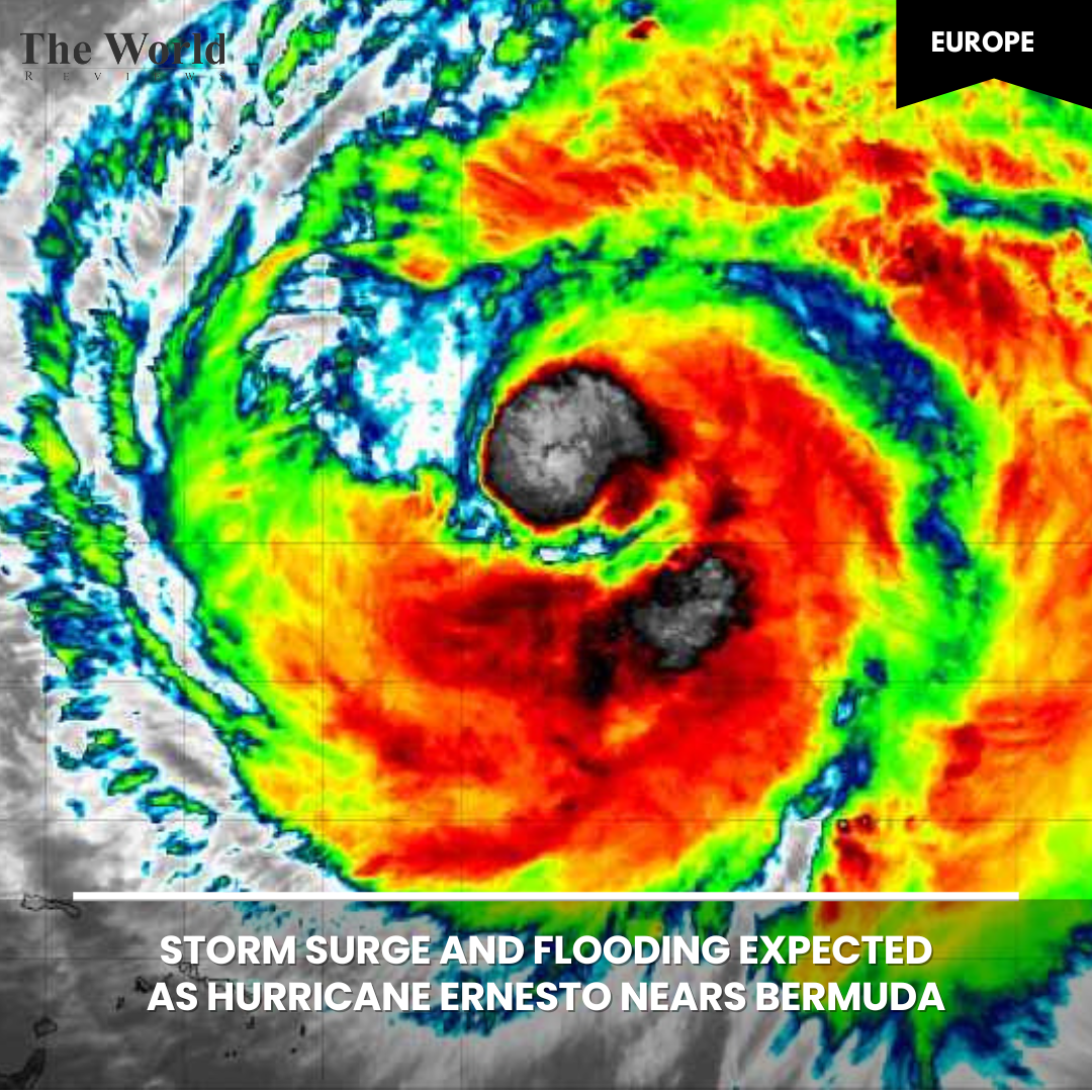 Storm Surge and Flooding Expected as Hurricane Ernesto Nears Bermuda ...
