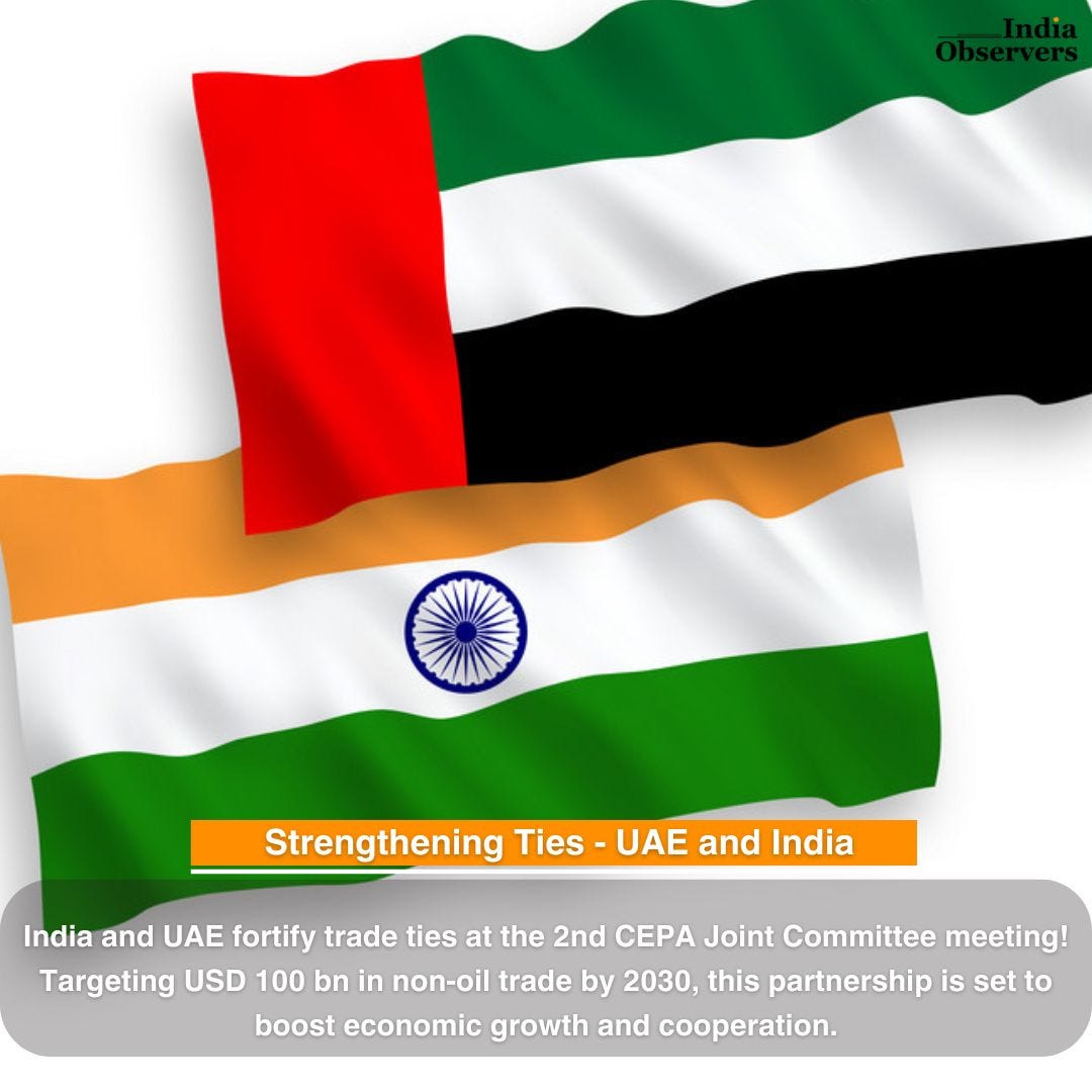 Strengthening Economic Ties: India and UAE’s Collaborative Vision for ...