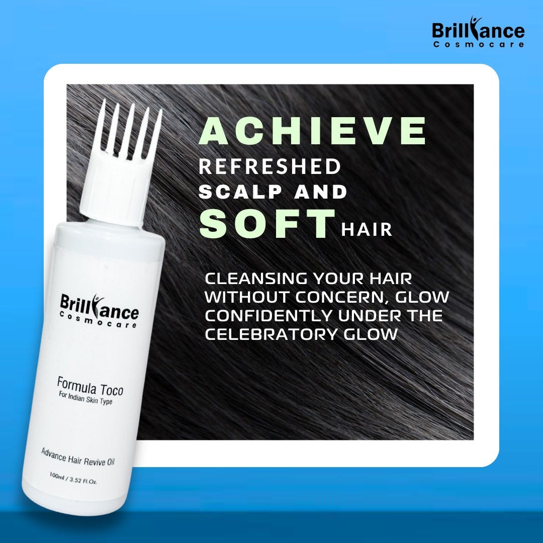 Brilliance Cosmocare’s Advanced Hair Revival Oil - Brilliance Cosmocare ...