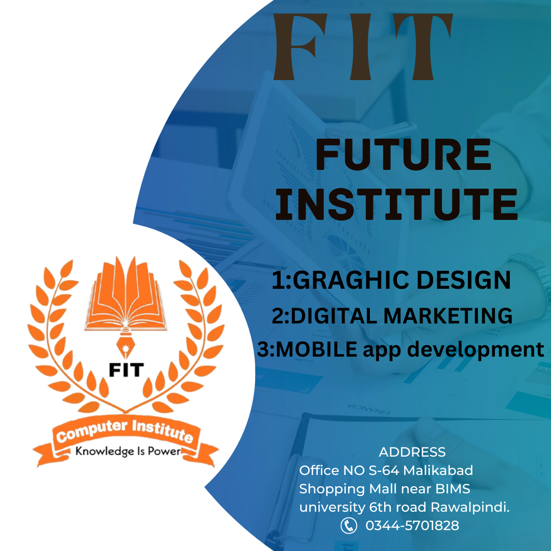 FIT Computer institute _ Graphic design course , Web development course in Rawalpindi , Pakistan ...