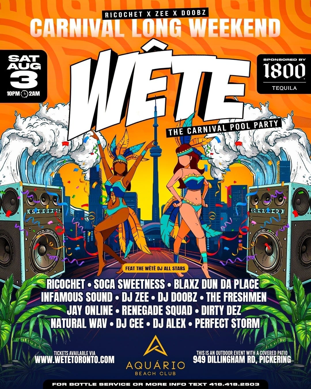 WETE — THE CARNIVAL POOL PARTY - Harry Ajax - Medium
