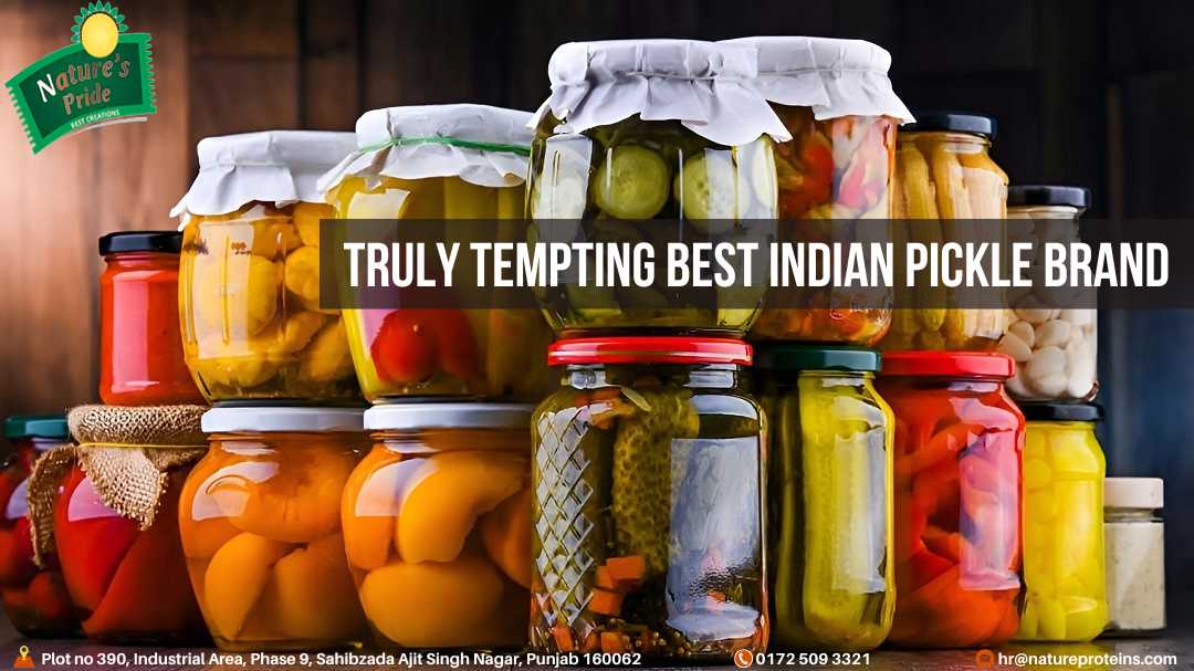 Truly Tempting Best Indian Pickle Brand - Naturespride - Medium