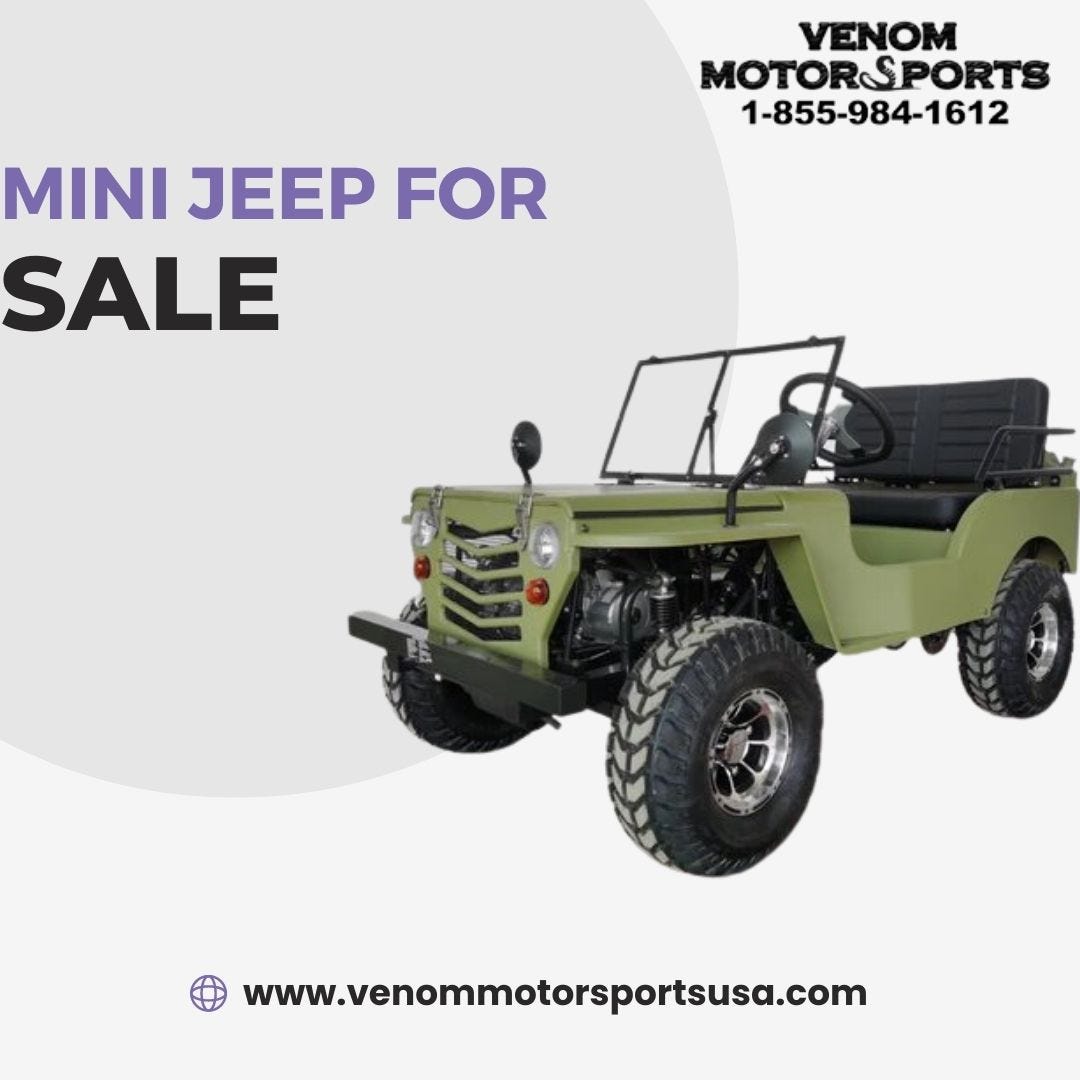 Mini Jeep for Sale |Venom Motorsports - Venommotorsportsusa - Medium