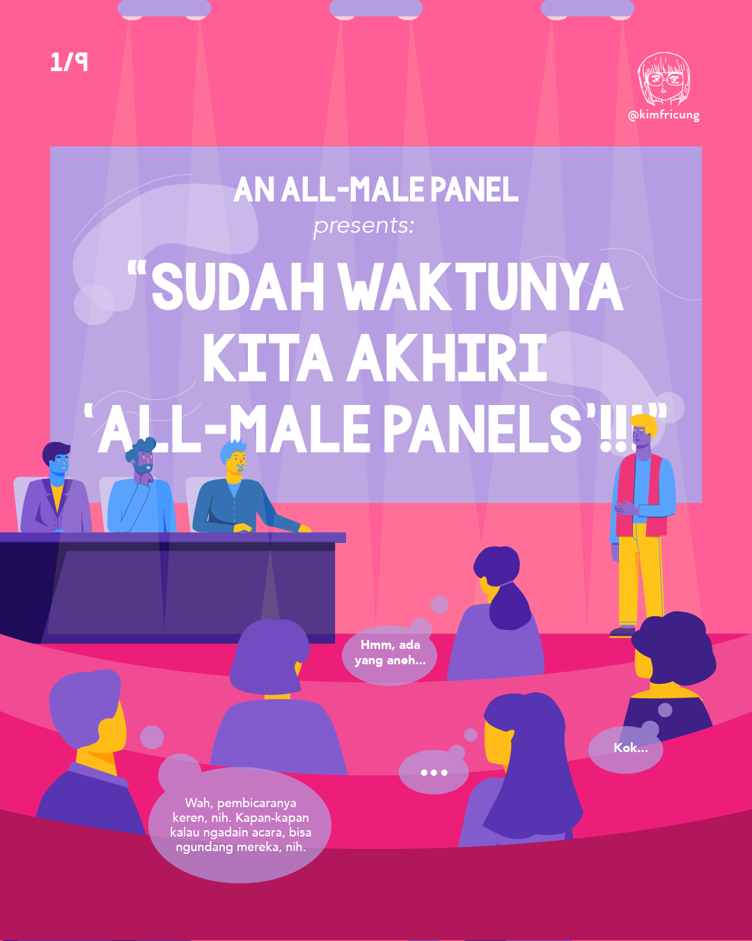 [arsip kimfricung] Sudah Saatnya Kita Akhiri “All-Male Panels”! | by ...